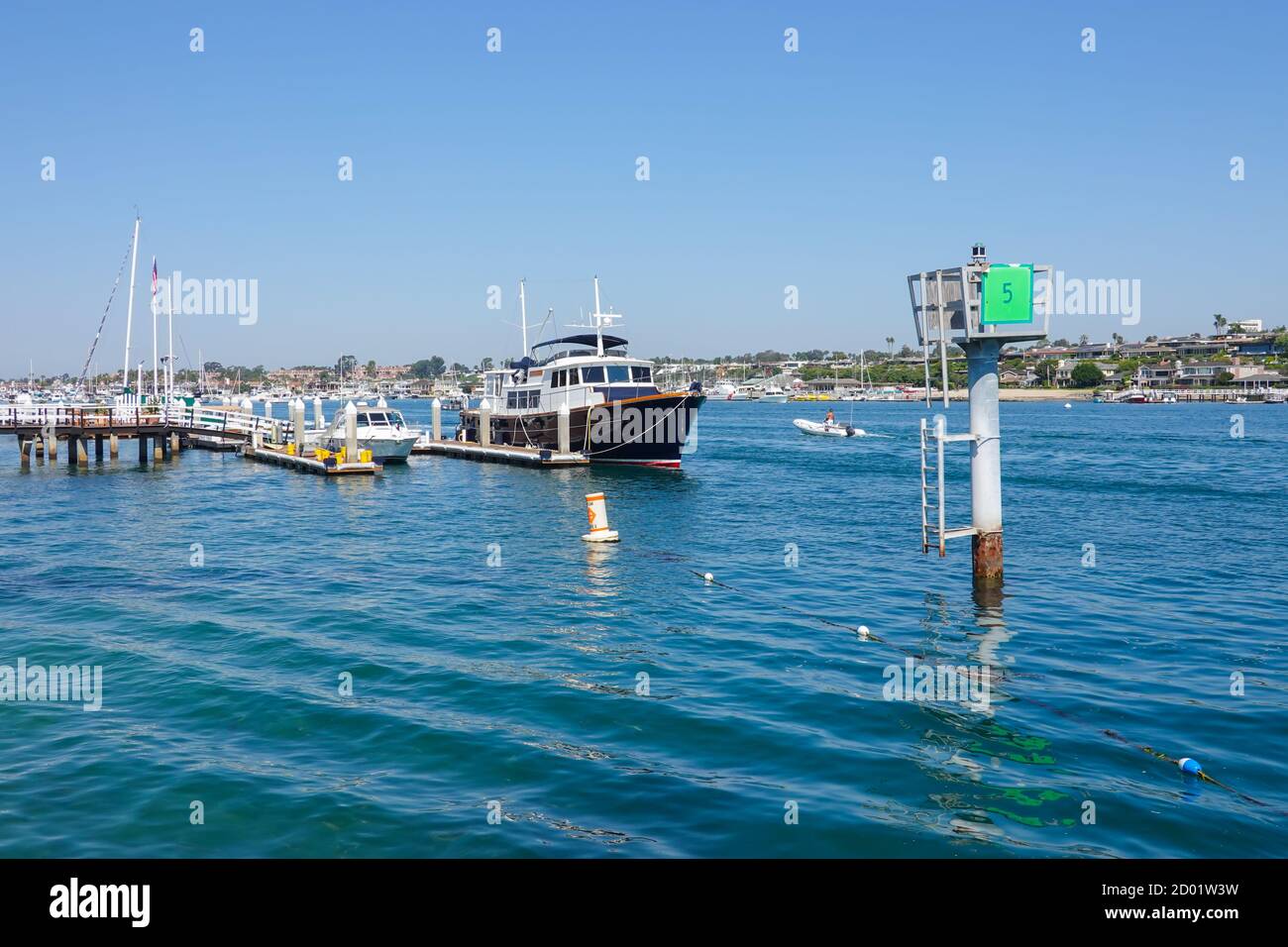 Newport beach harbor entrance channel hi-res stock photography and ...