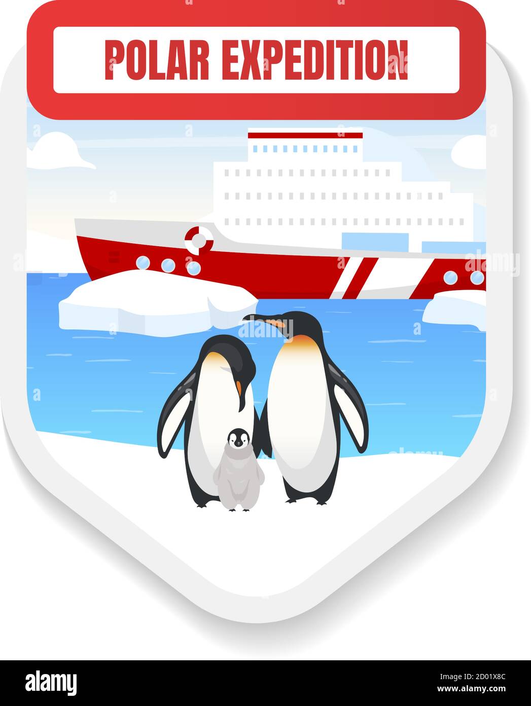 Expedition cruise ship antarctica Stock Vector Images - Alamy