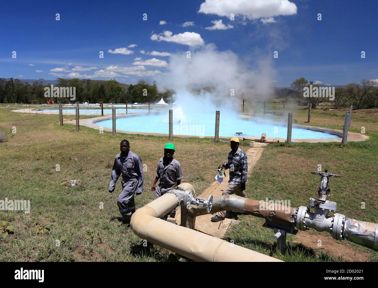 Olkaria power station hi-res stock photography and images - Alamy