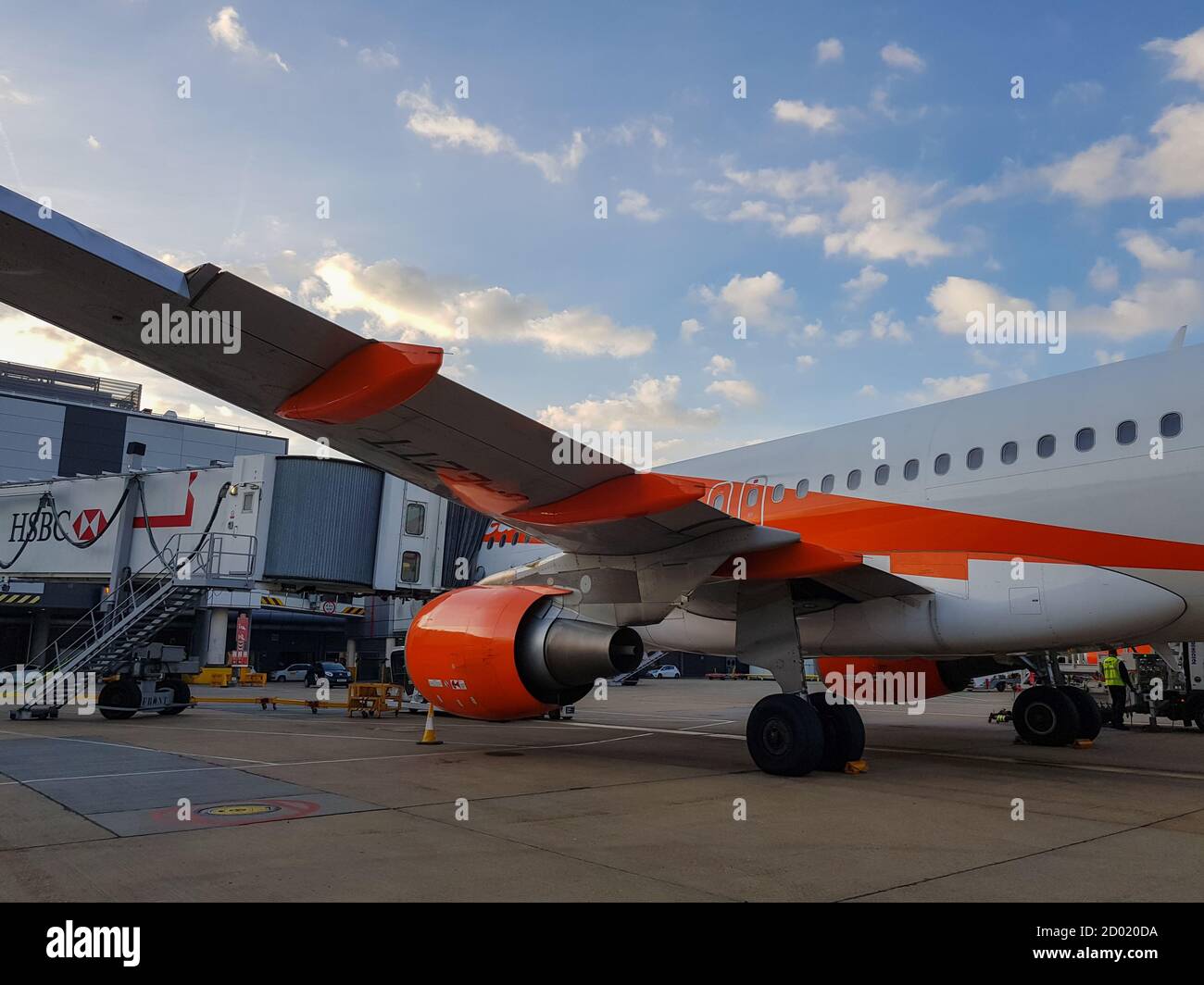 Easyjet colours hi-res stock photography and images - Alamy