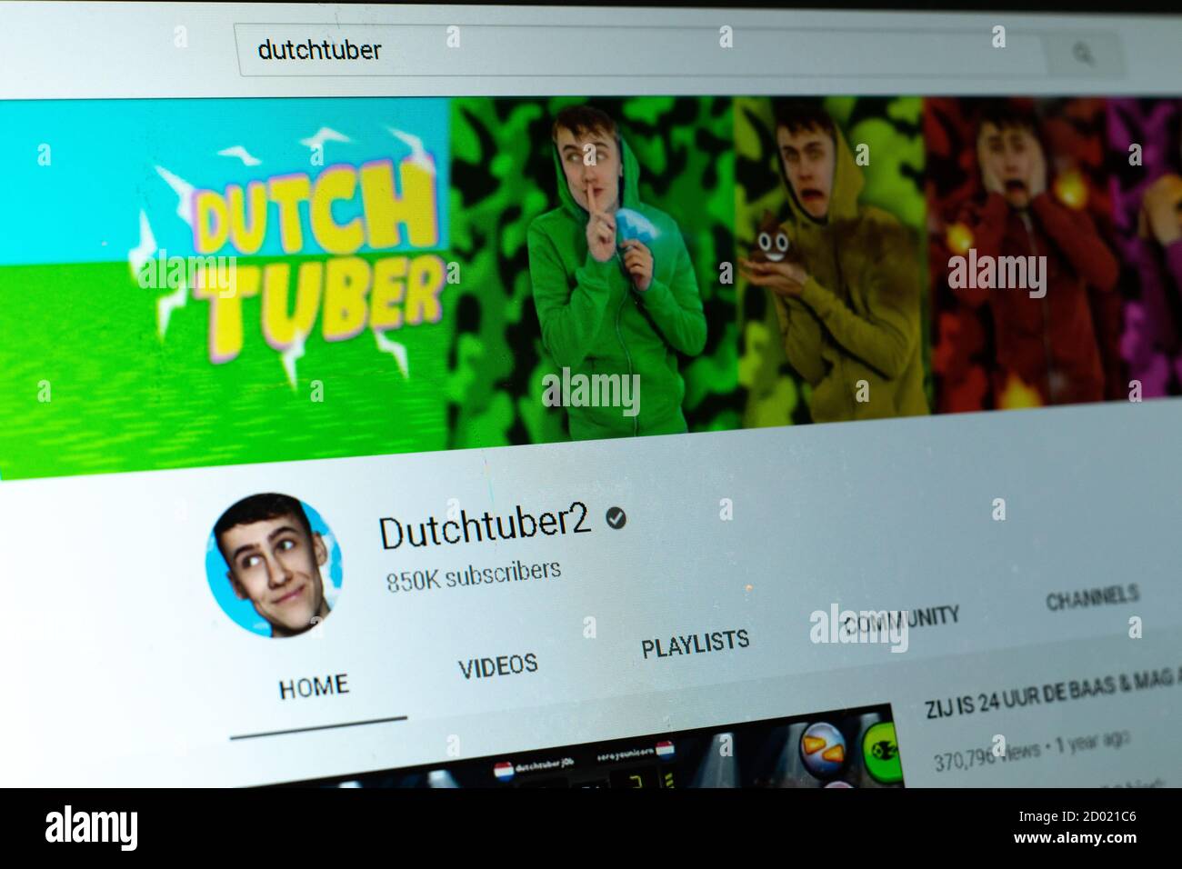 Dutchtuber hi-res stock photography and images - Alamy