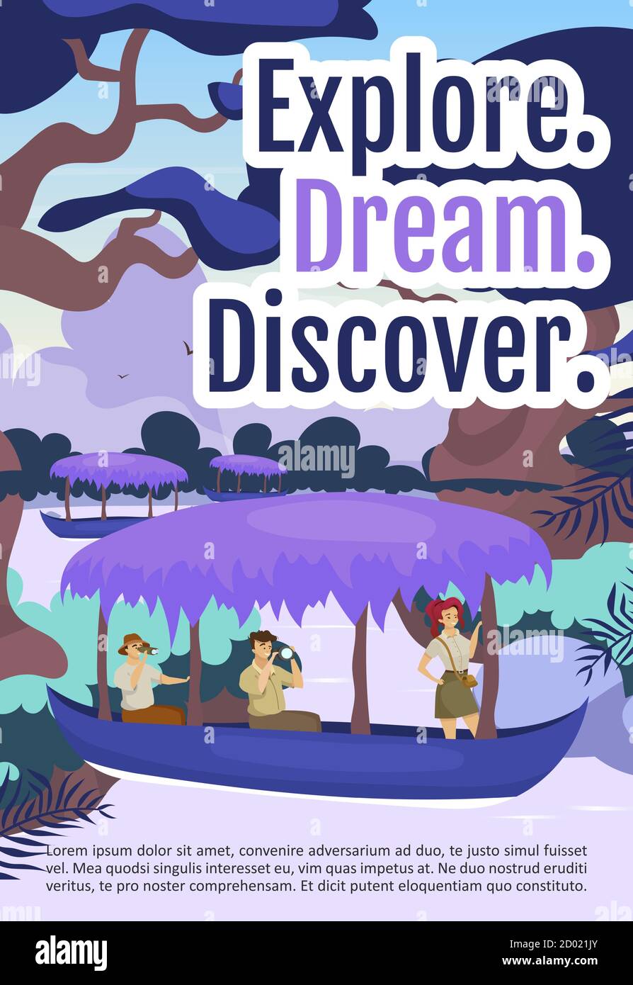 Explore Dream Discover Poster