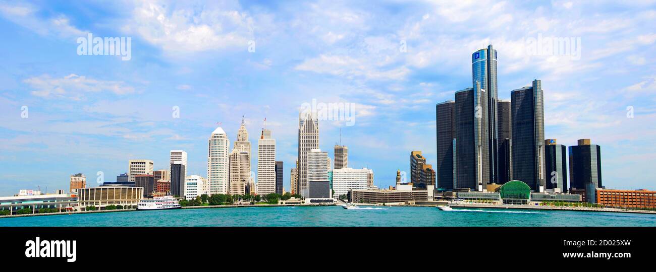 Detroit city hi-res stock photography and images - Alamy