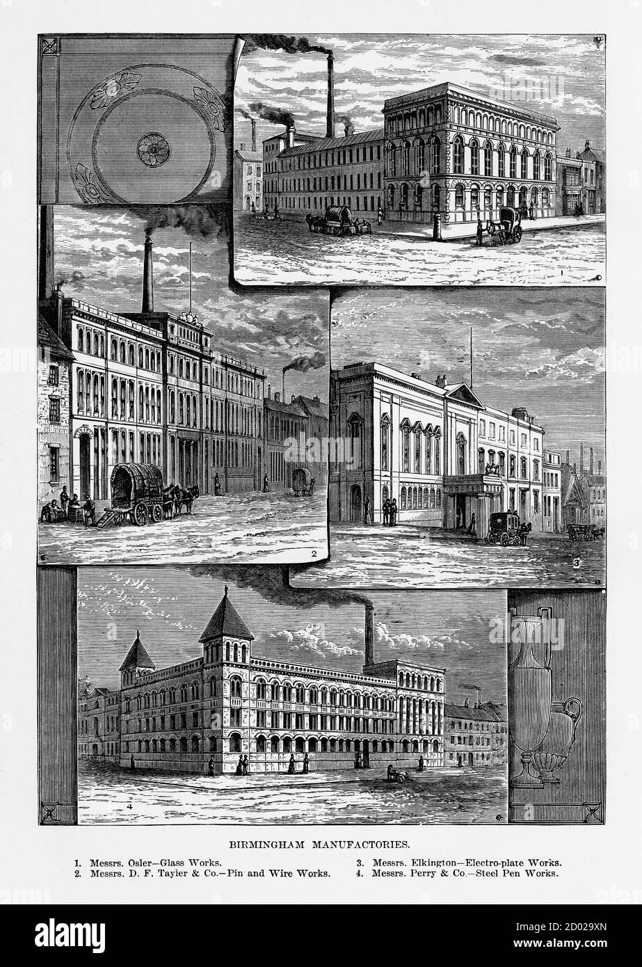 Birmingham factory 19th century hi-res stock photography and images - Alamy
