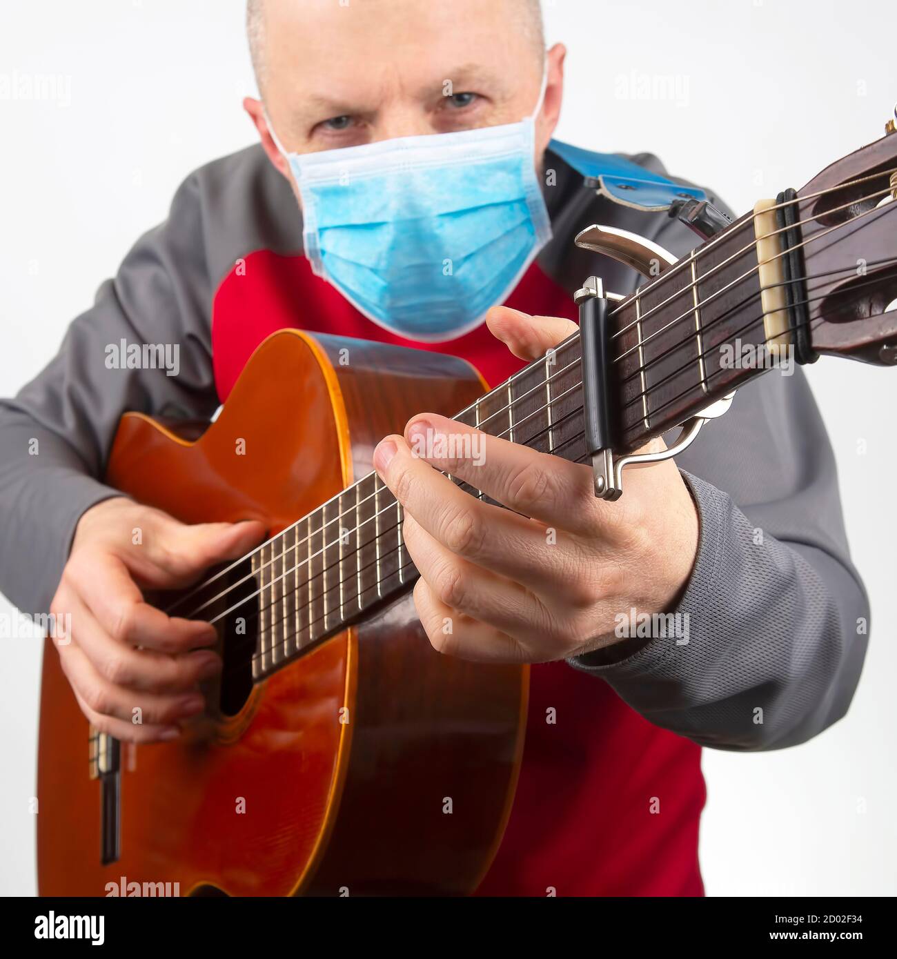 Masked Guitar Player High Resolution Stock Photography and Images - Alamy