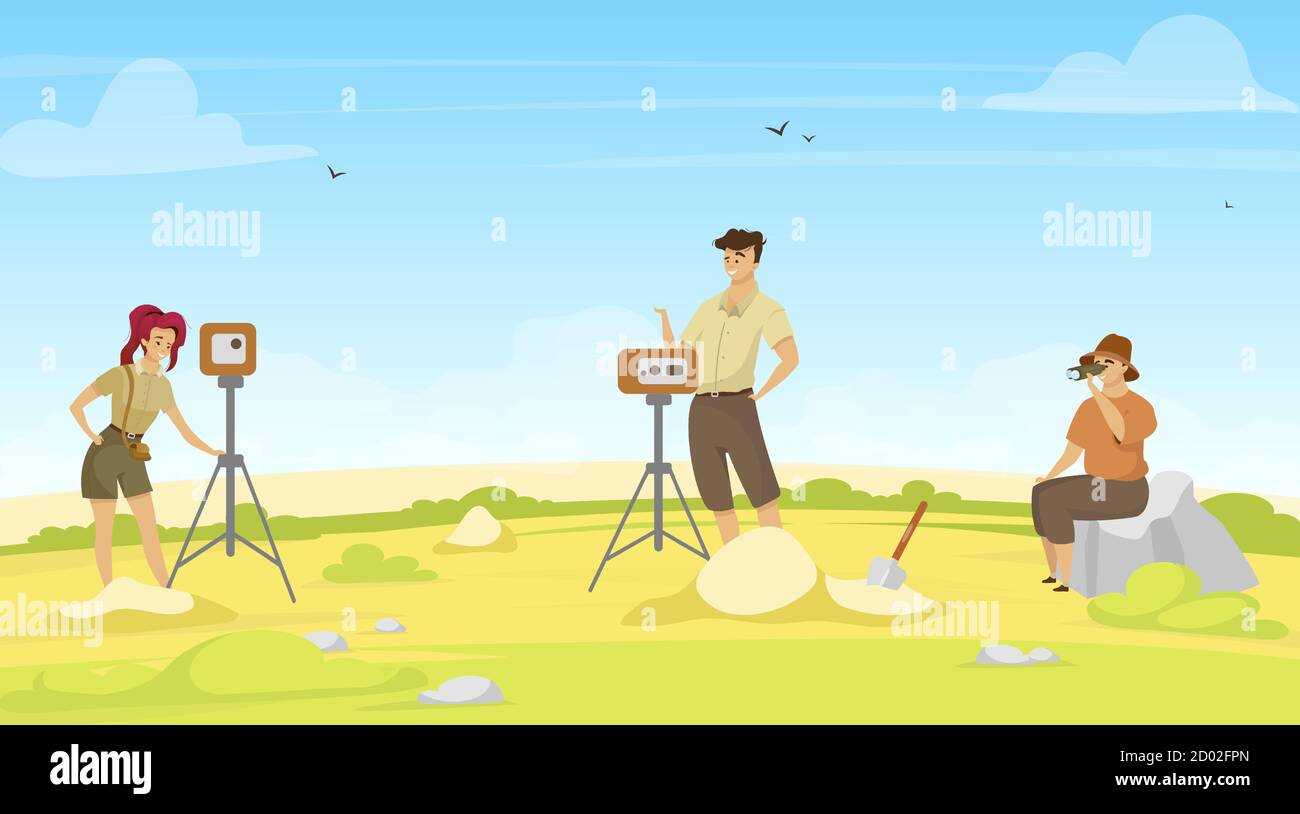 Geophysical survey Stock Vector Images - Alamy