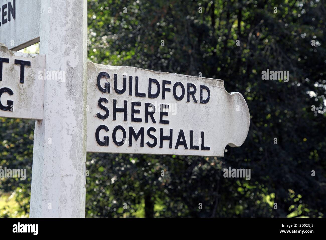 Guildford sign hi-res stock photography and images - Alamy
