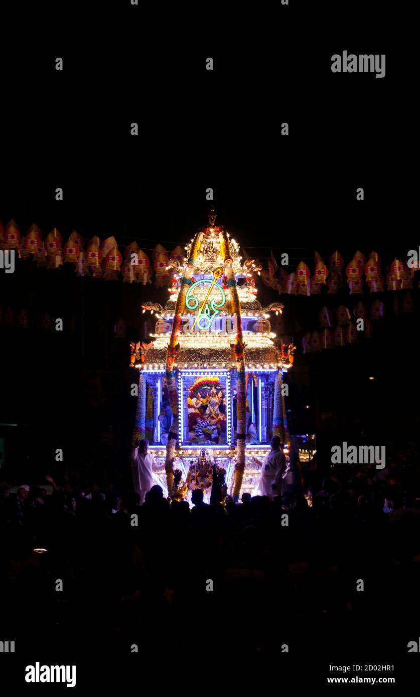 Festival chariot india tamil nadu hi-res stock photography and images ...
