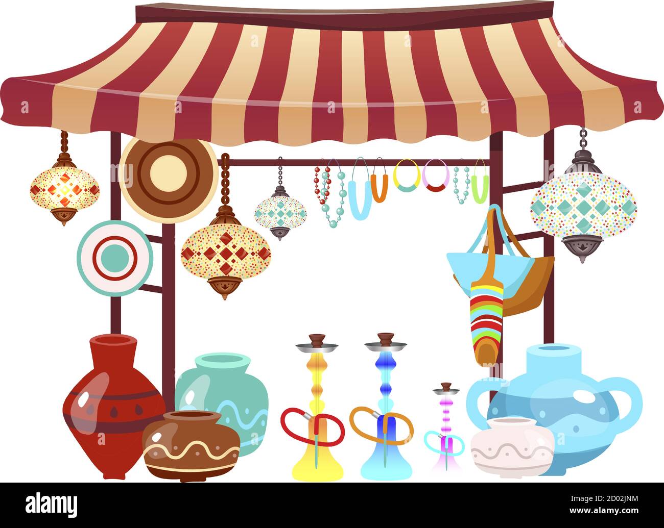 Handcrafted souvenirs Stock Vector Images - Alamy