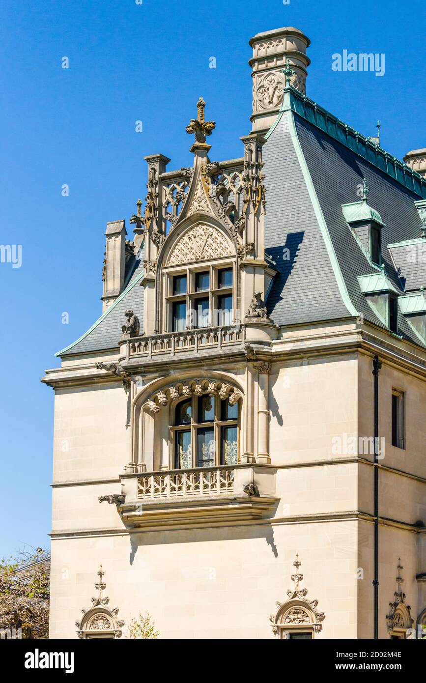 Biltmore Estate View Windows Stock Photo - Alamy