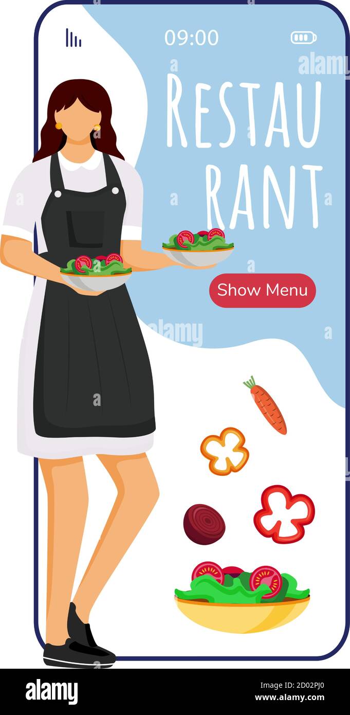 Catering staff ordering Stock Vector Images - Alamy