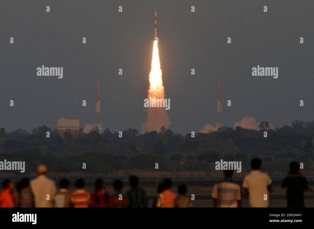 Indian satellite launch vehicle hi-res stock photography and images - Alamy