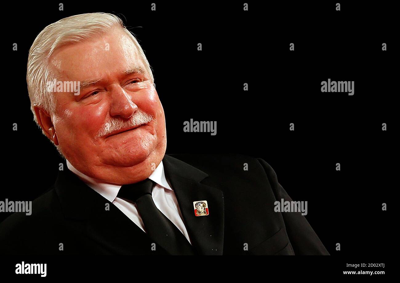 Polish president lech walesa hi-res stock photography and images - Alamy