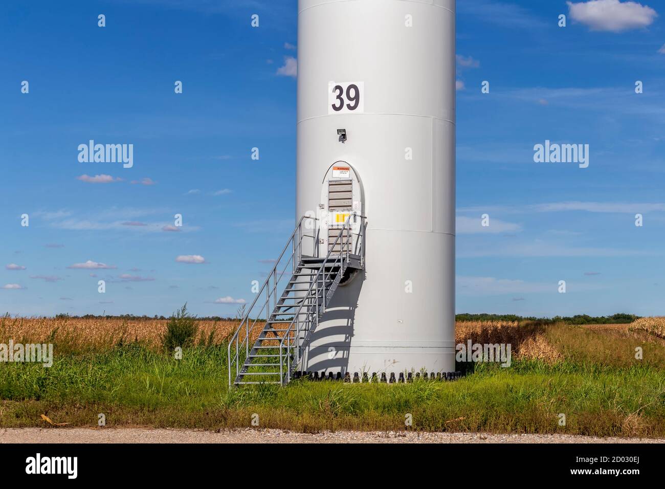 Door entrance wind turbine power generator. Electricity technology ...