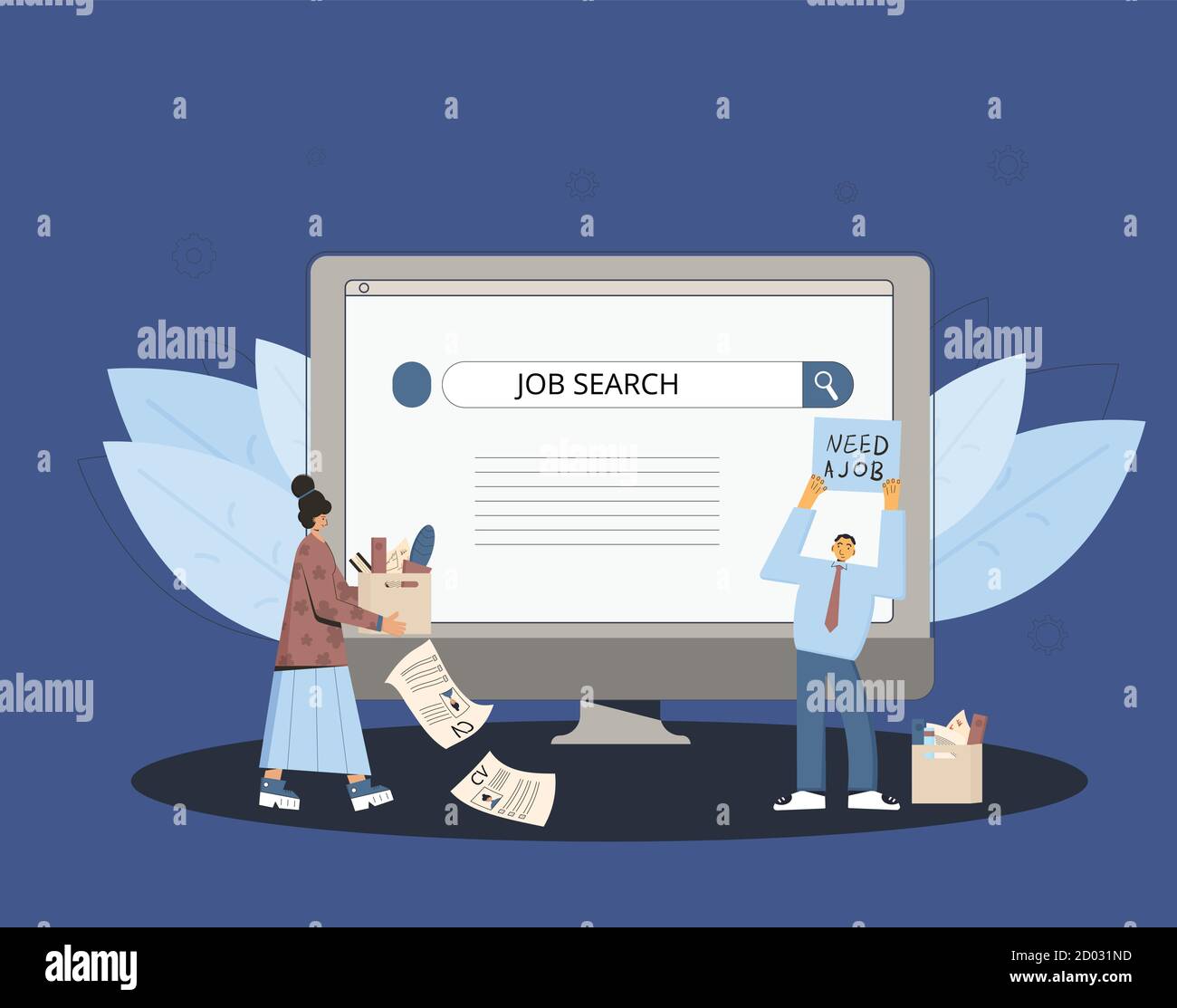 Huge employer Stock Vector Images - Alamy