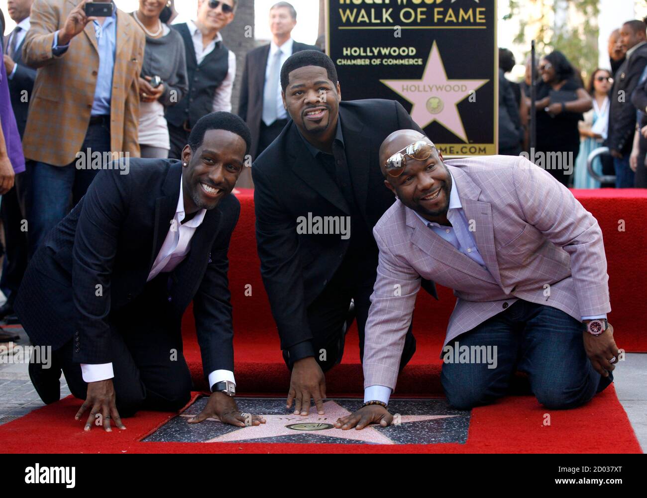 Boyz ii men wanya morris nathan morris shawn stockman hi-res stock ...