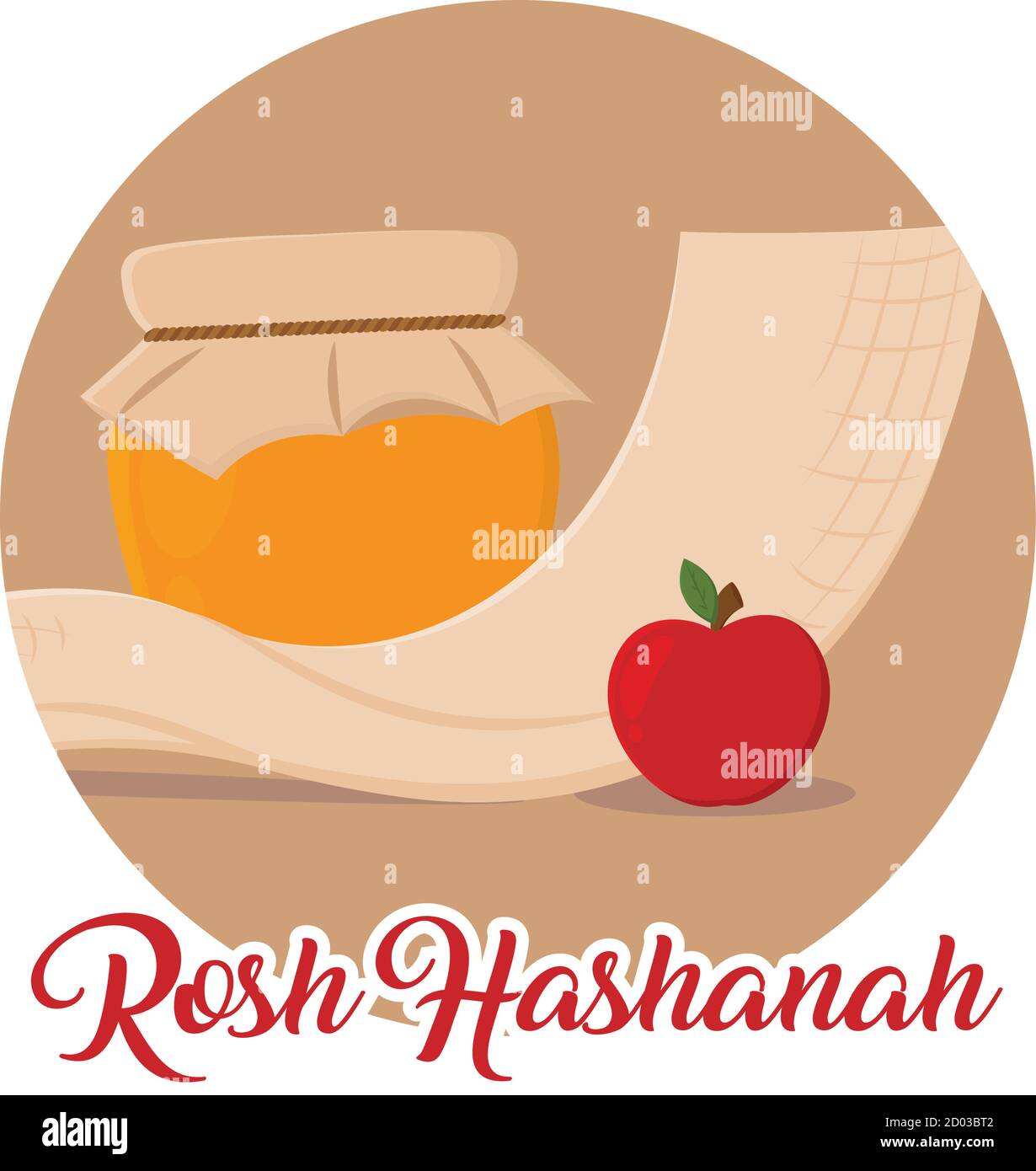 Isolated food tradition rosh hashanah icon- Vector Stock Vector Image ...