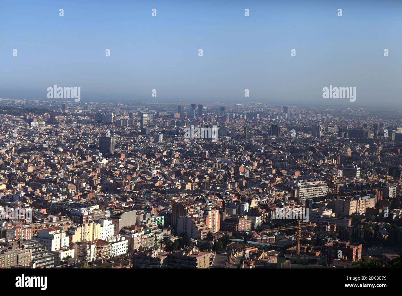 Hospitalet City Skyline High Resolution Stock Photography and Images ...