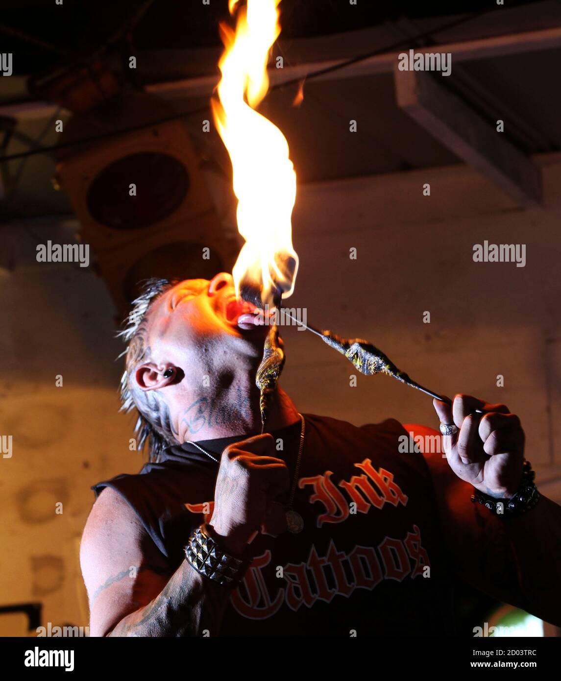 Flame eaters hi-res stock photography and images - Alamy