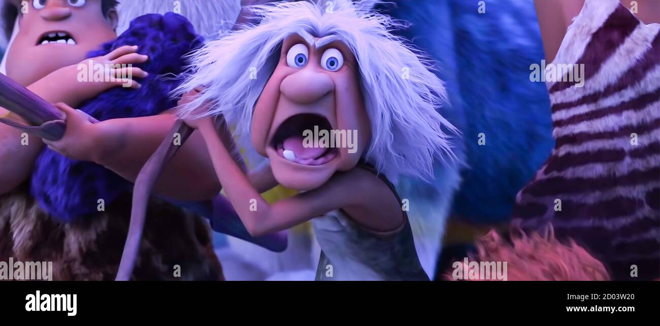 USA. A scene from the ©Universal Pictures new film: The Croods 2 (2020 ...