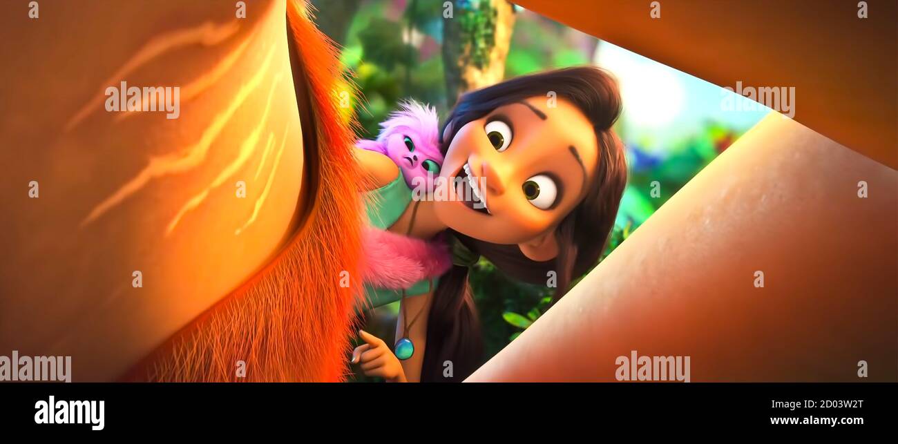 USA. A scene from the ©Universal Pictures new film: The Croods 2 (2020 ...