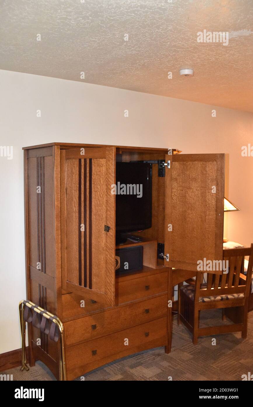 Springdale, UT. U.S.A. 8/12/2020. Zion National Park. Zion Lodge ...