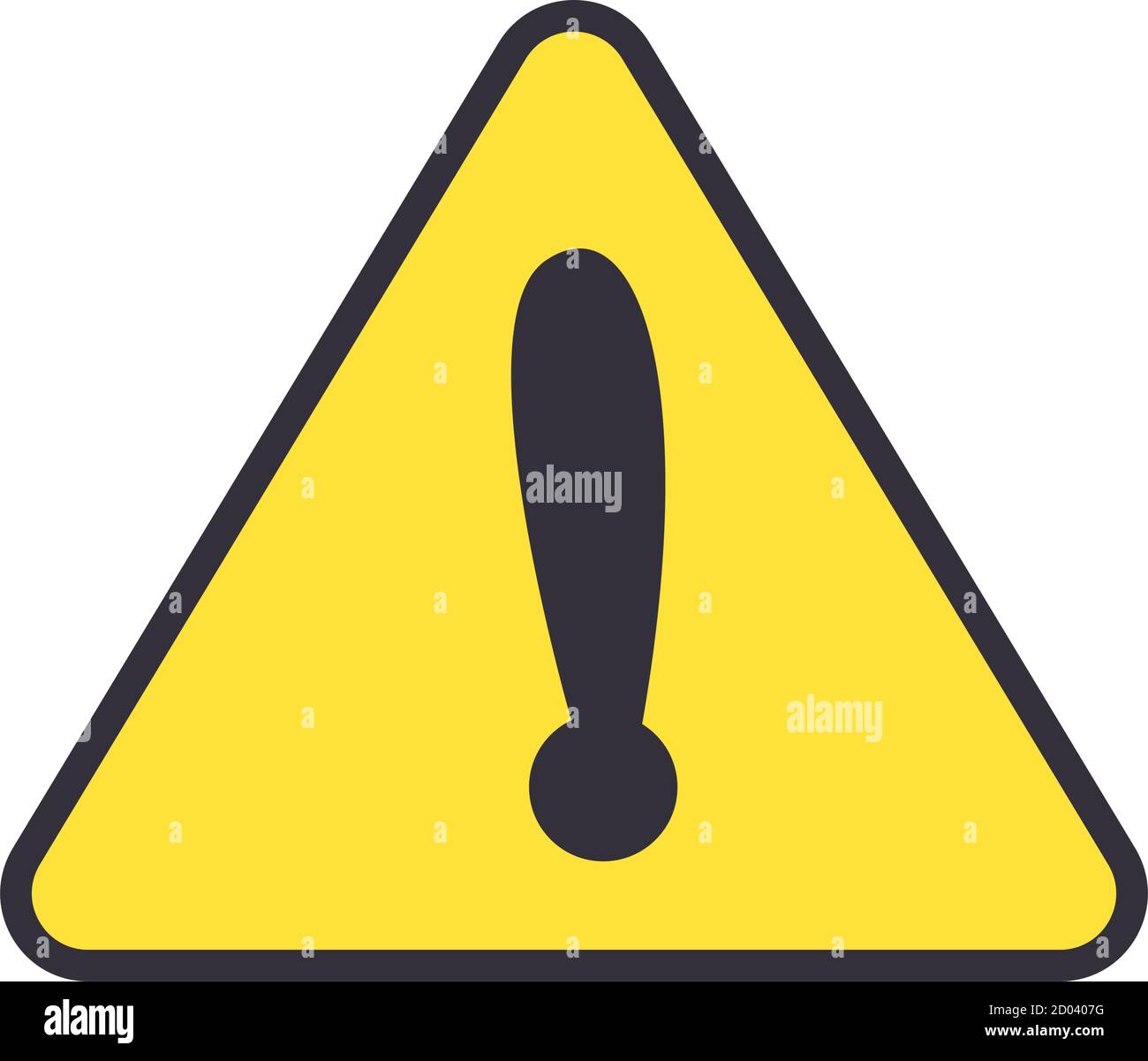 Yellow Warning Triangle Sign With Exclamation Mark Exclamation Mark