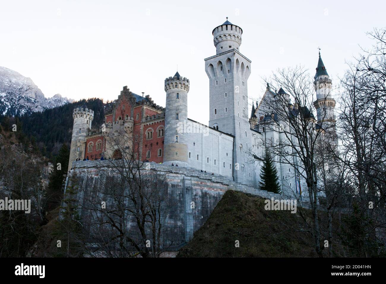 neuschwanstein castle in bayern germany Stock Photo - Alamy