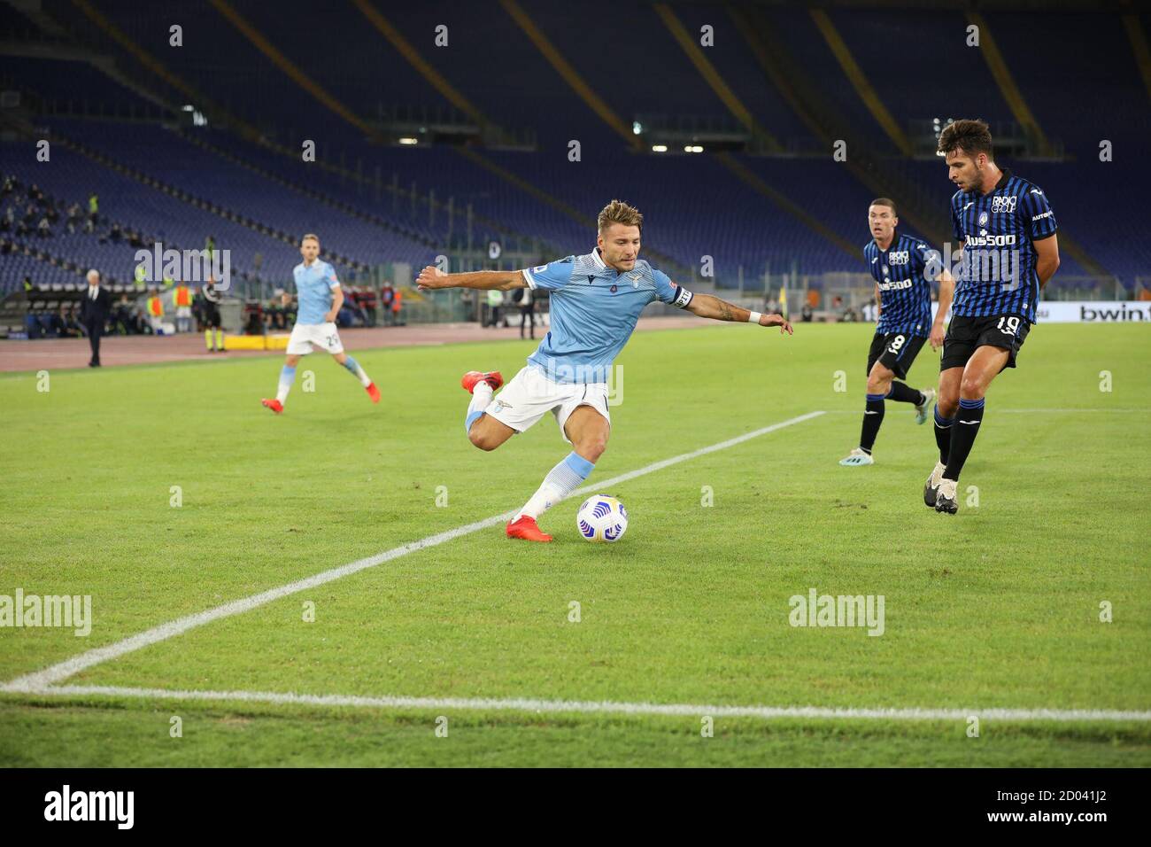 Rome, Italy. 30th Sep, 2020. At Stadio Olimpico of Rome, Atalanta beat ...