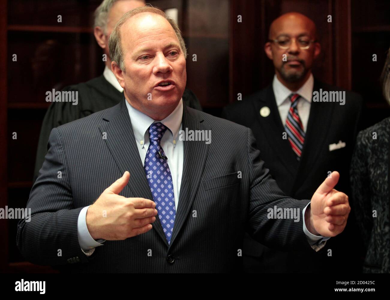 Detroit mayor mike duggan hi-res stock photography and images - Alamy