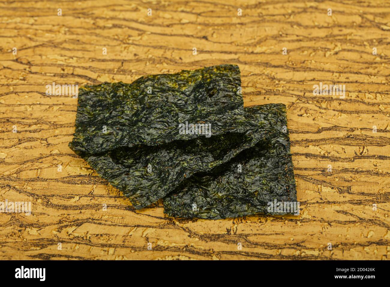 Asian cuisine Nori sheets chips snack Stock Photo - Alamy