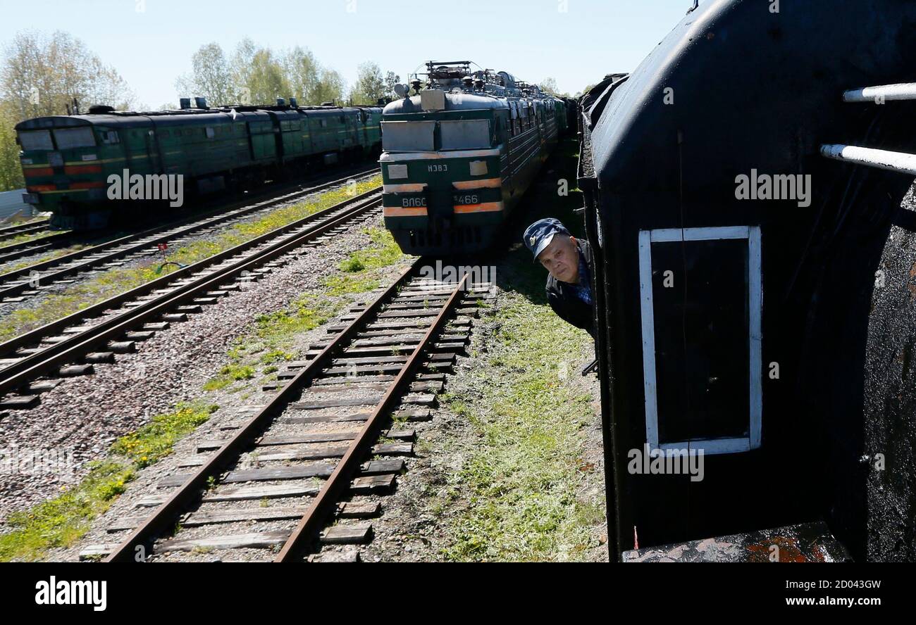 Soviet diesel locomotive hi-res stock photography and images - Alamy
