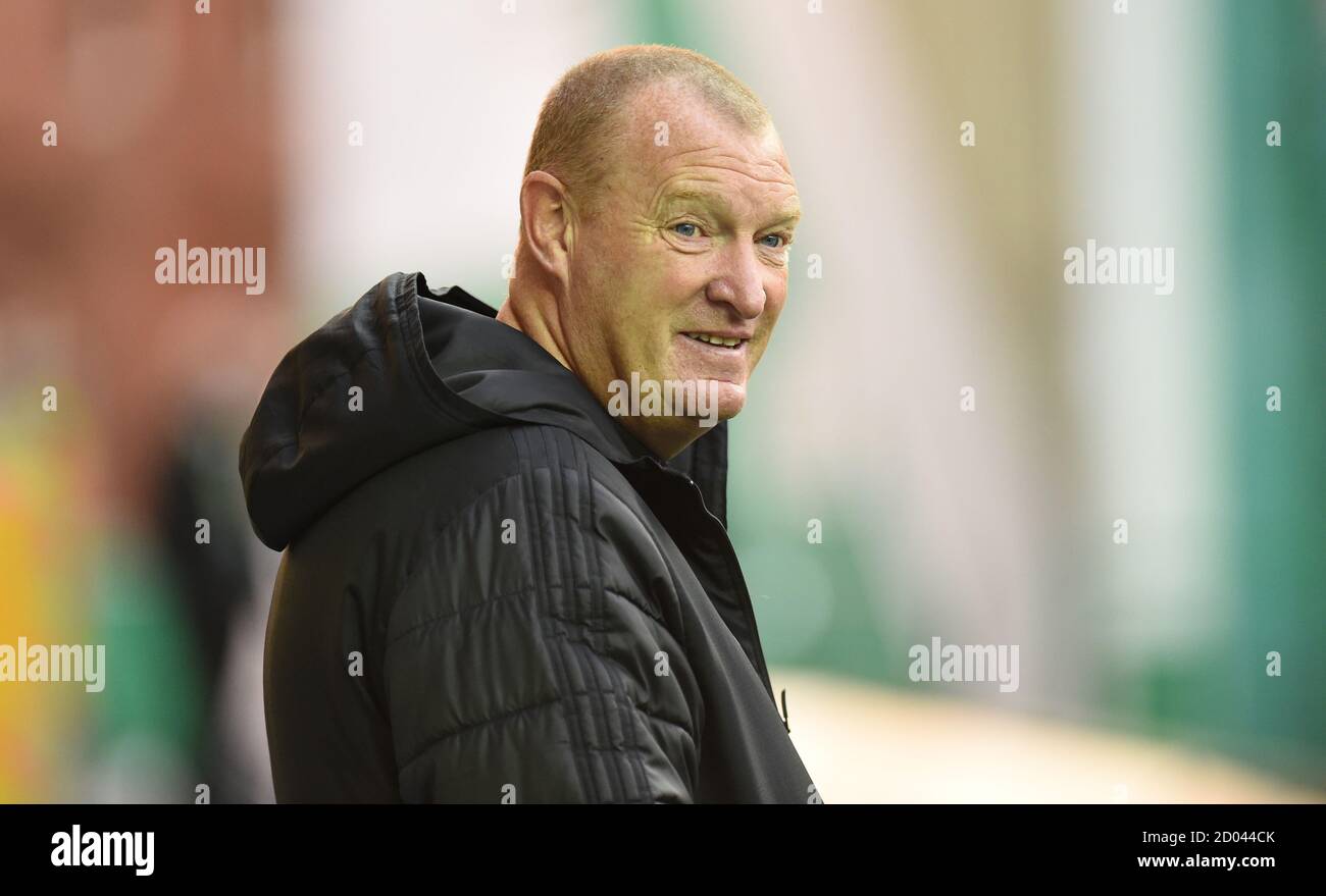 Easter Road Stadium Edinburgh. Scotland.UK .2nd-Oct-20 Scottish ...