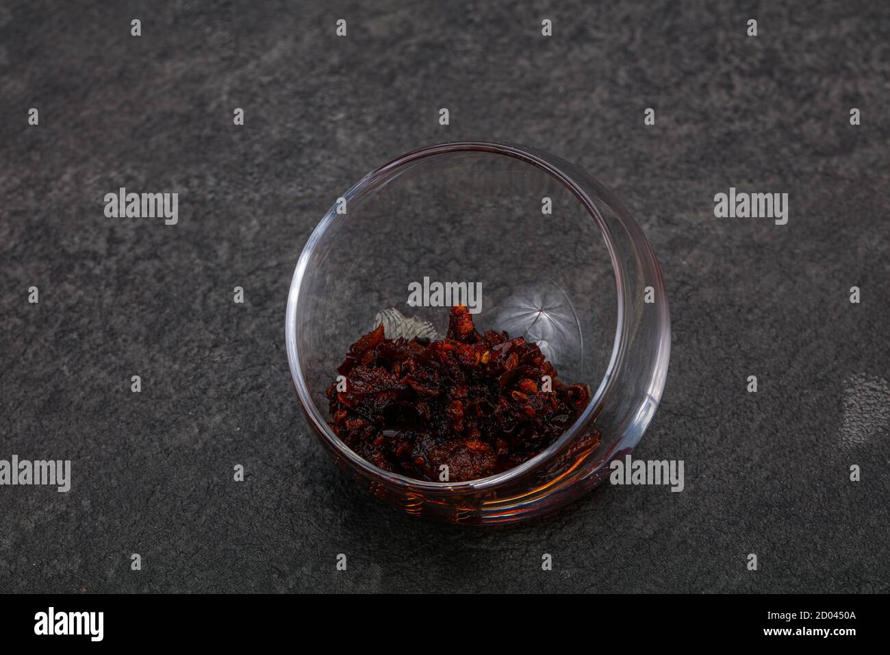 Vietnamese Fried chili pepper sauce with oil Stock Photo - Alamy