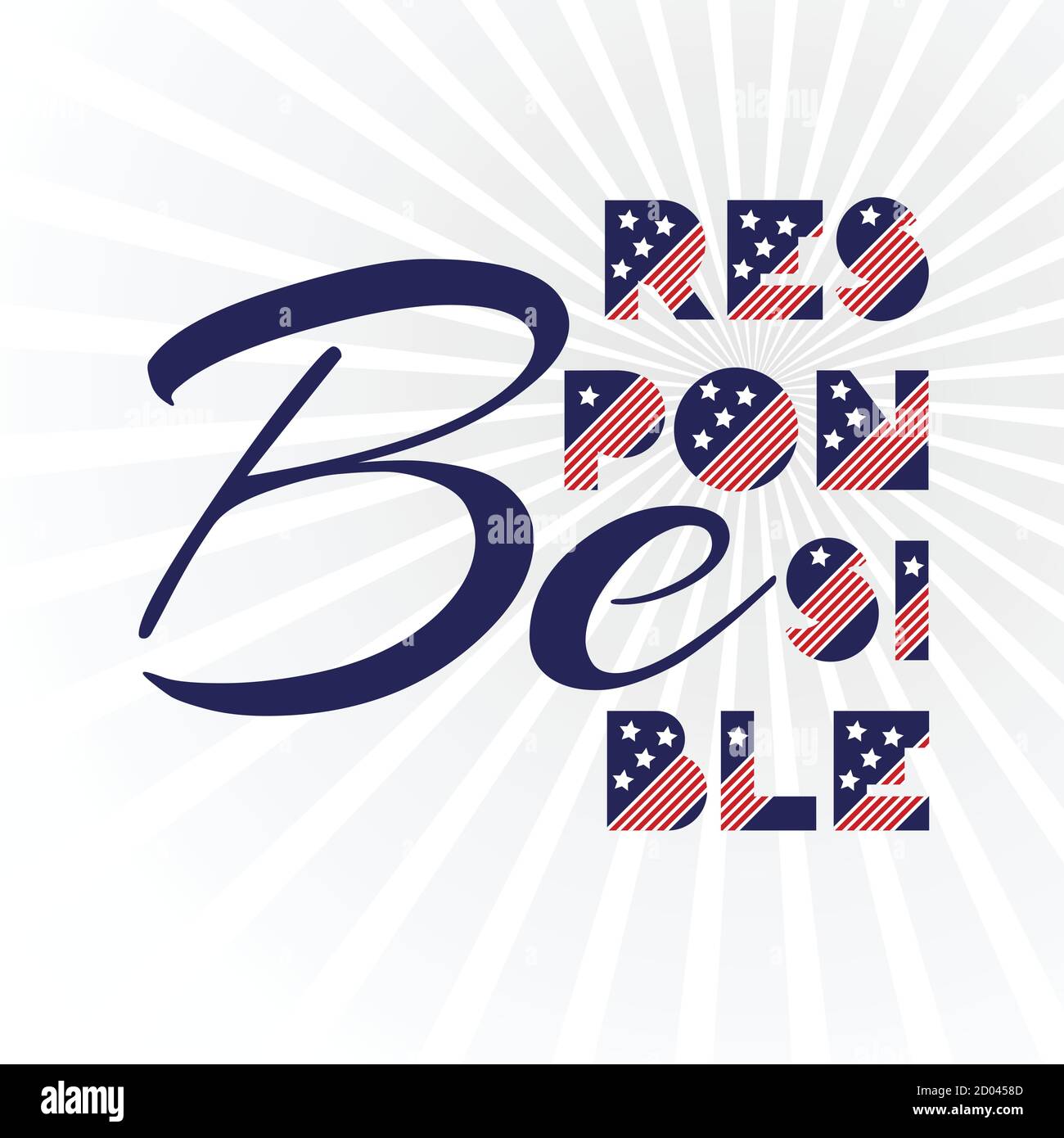 American presidential election day, political campaign for flyer, post ...