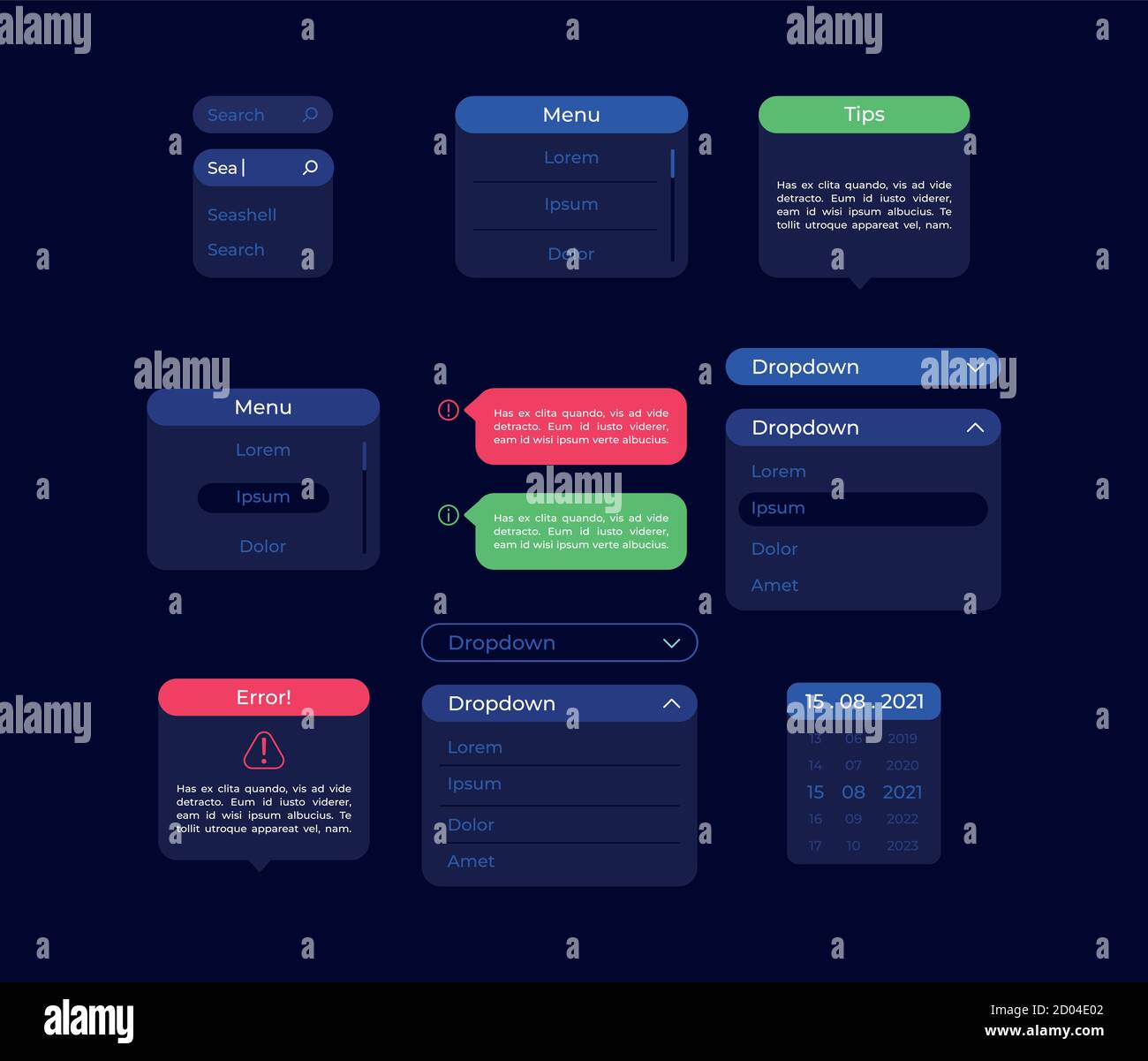 Settings UI elements kit Stock Vector Image & Art - Alamy Settings UI elements kit Stock Vector Image & Art - Alamy