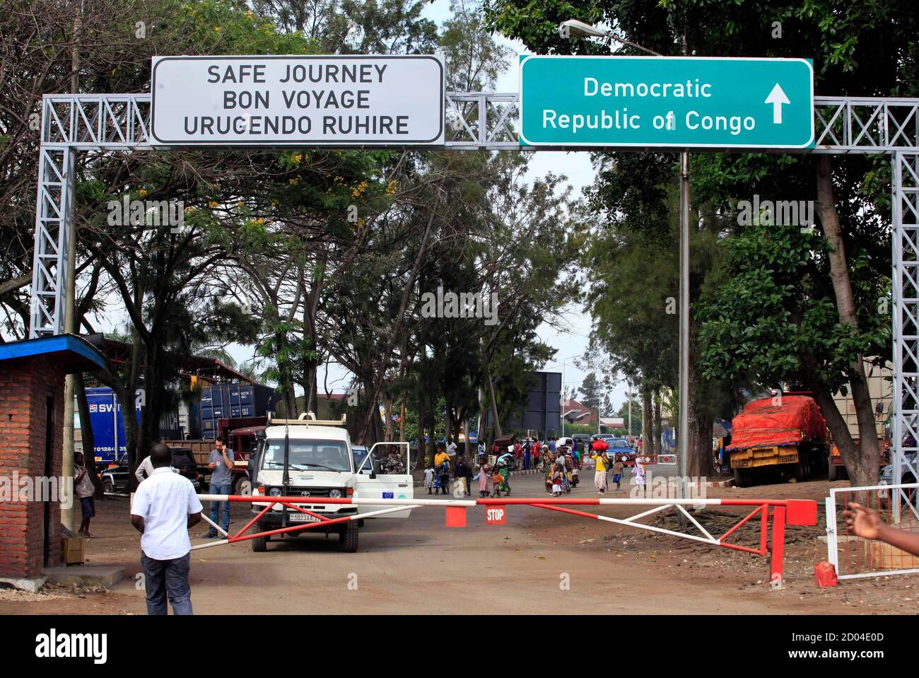 Gisenyi border hi-res stock photography and images - Alamy