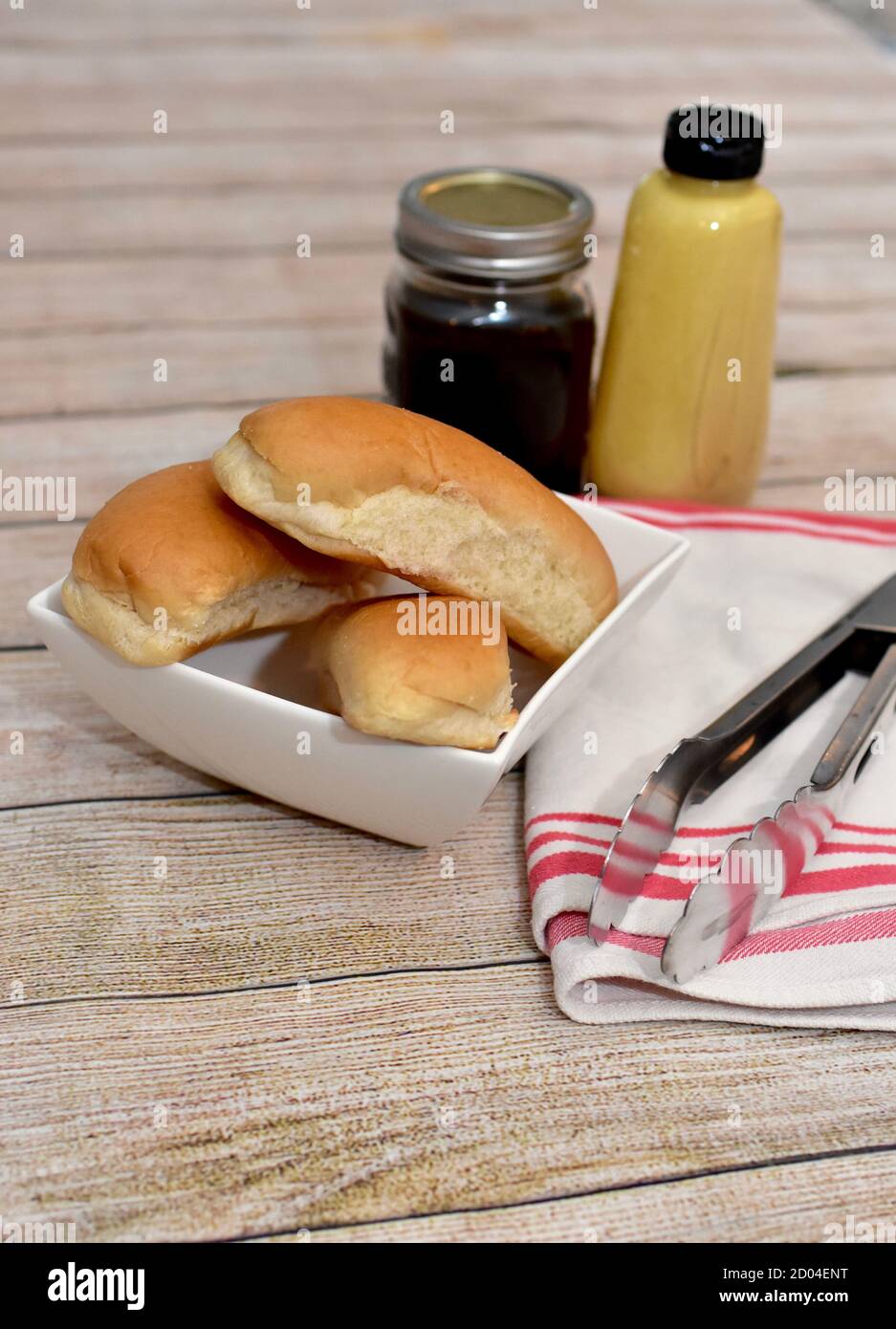 Summer seasonal picnic camping food for outdoor family cookout with ...