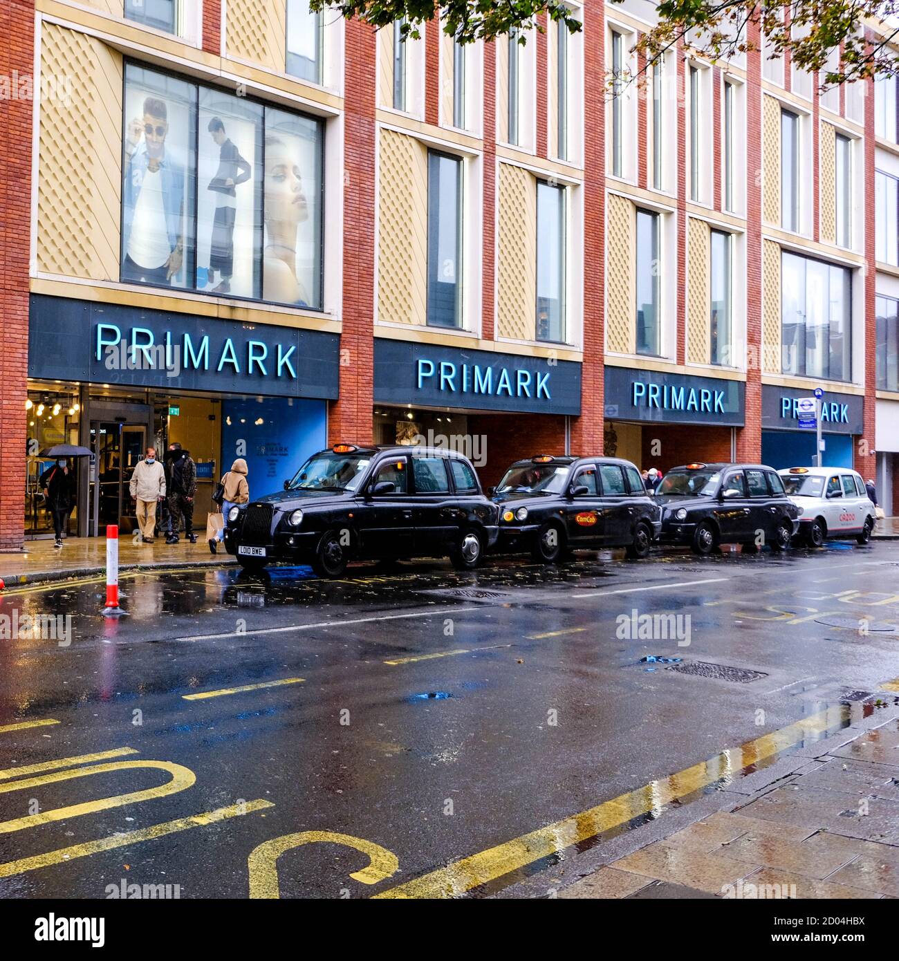 London UK, October 02 2020, Branch Of Retail Giant Primark With A Line ...