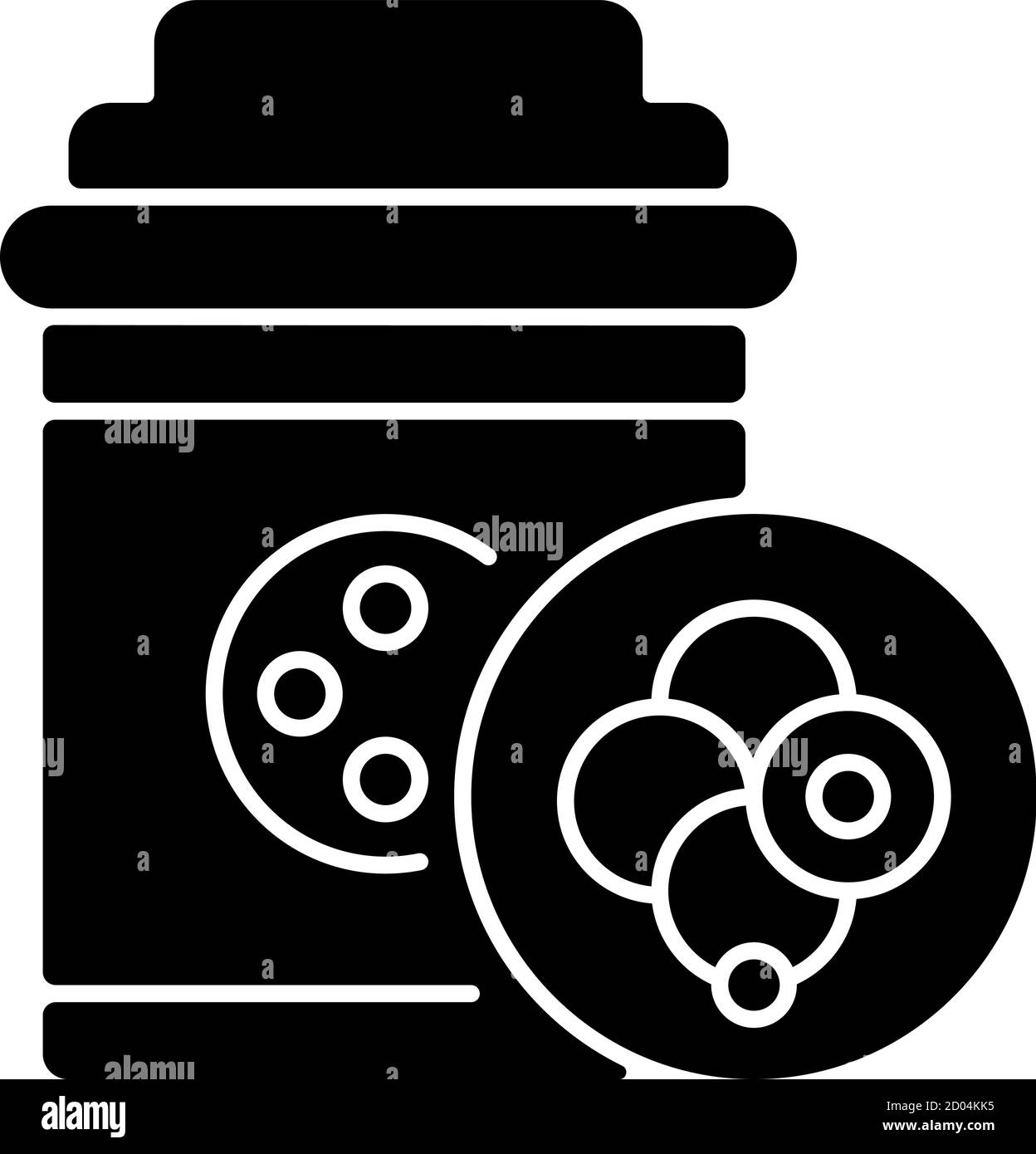 Fermentation black glyph icon Stock Vector Image & Art - Alamy