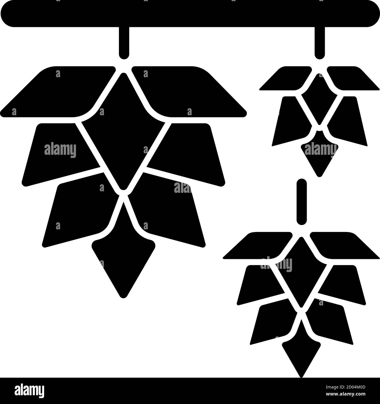 Hops black glyph icon Stock Vector Image & Art - Alamy