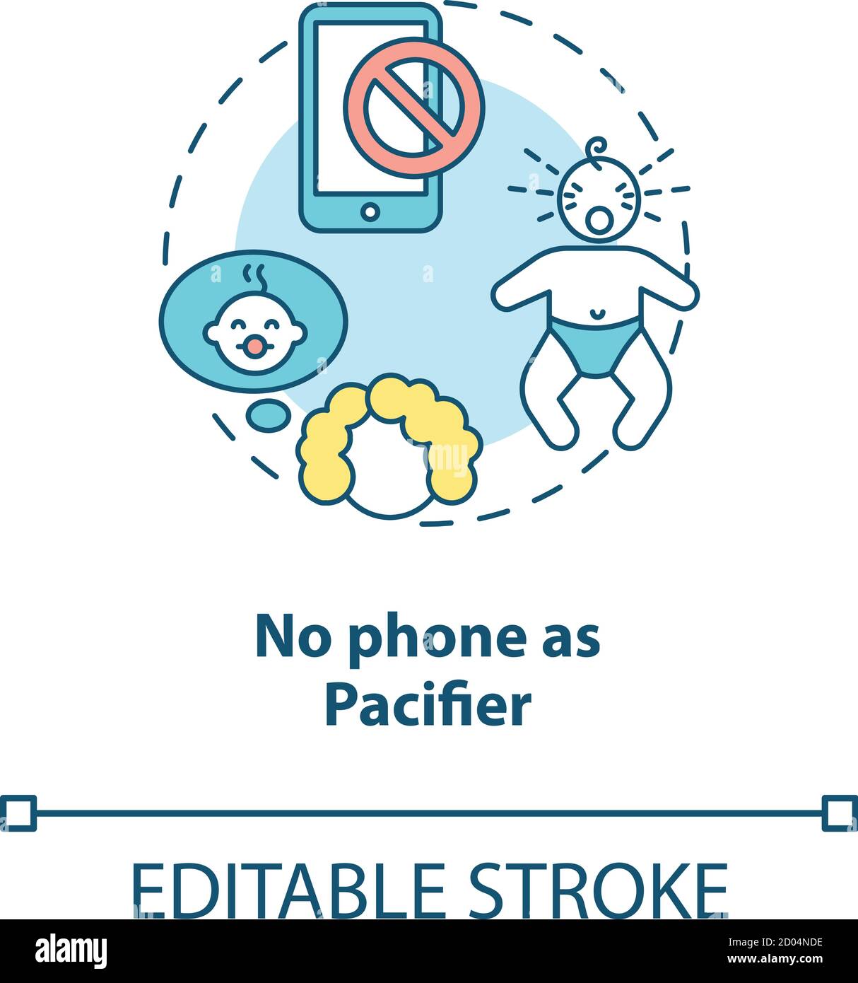 No communication conceptual Stock Vector Images - Alamy