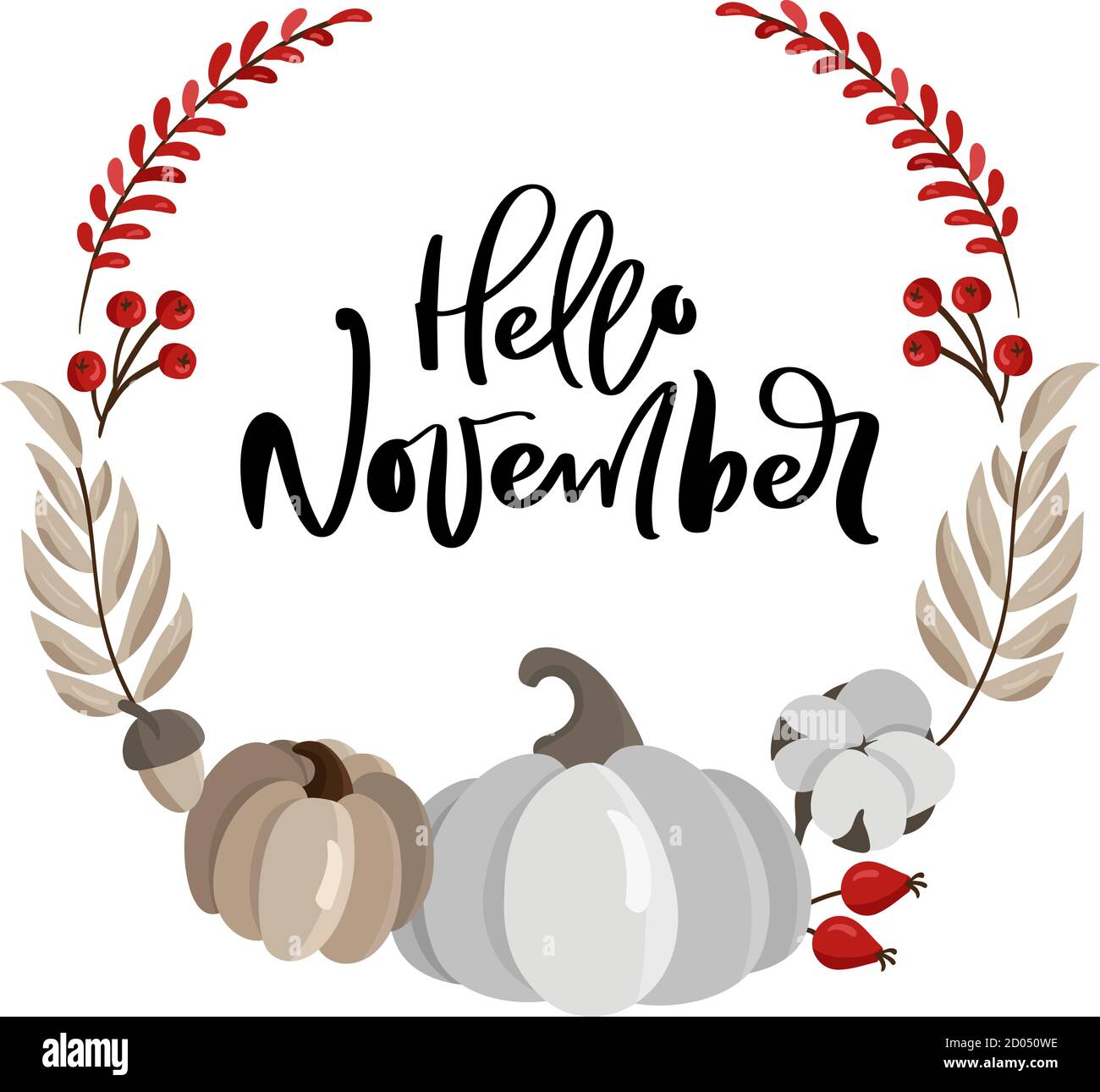 November Holiday Clipart Background