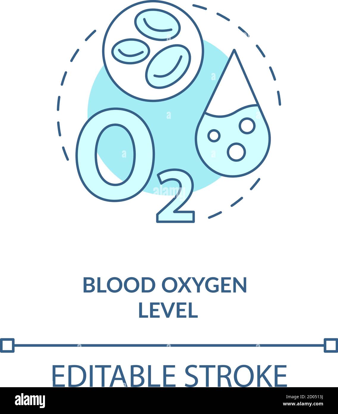 Blood oxygen level concept icon Stock Vector Image & Art - Alamy Blood oxygen level concept icon Stock Vector Image & Art - Alamy