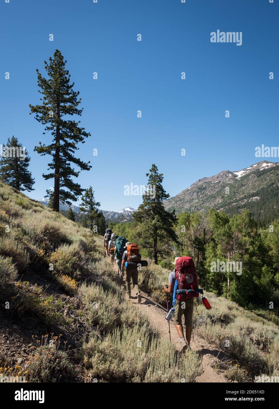 African hiking california hi-res stock photography and images - Alamy