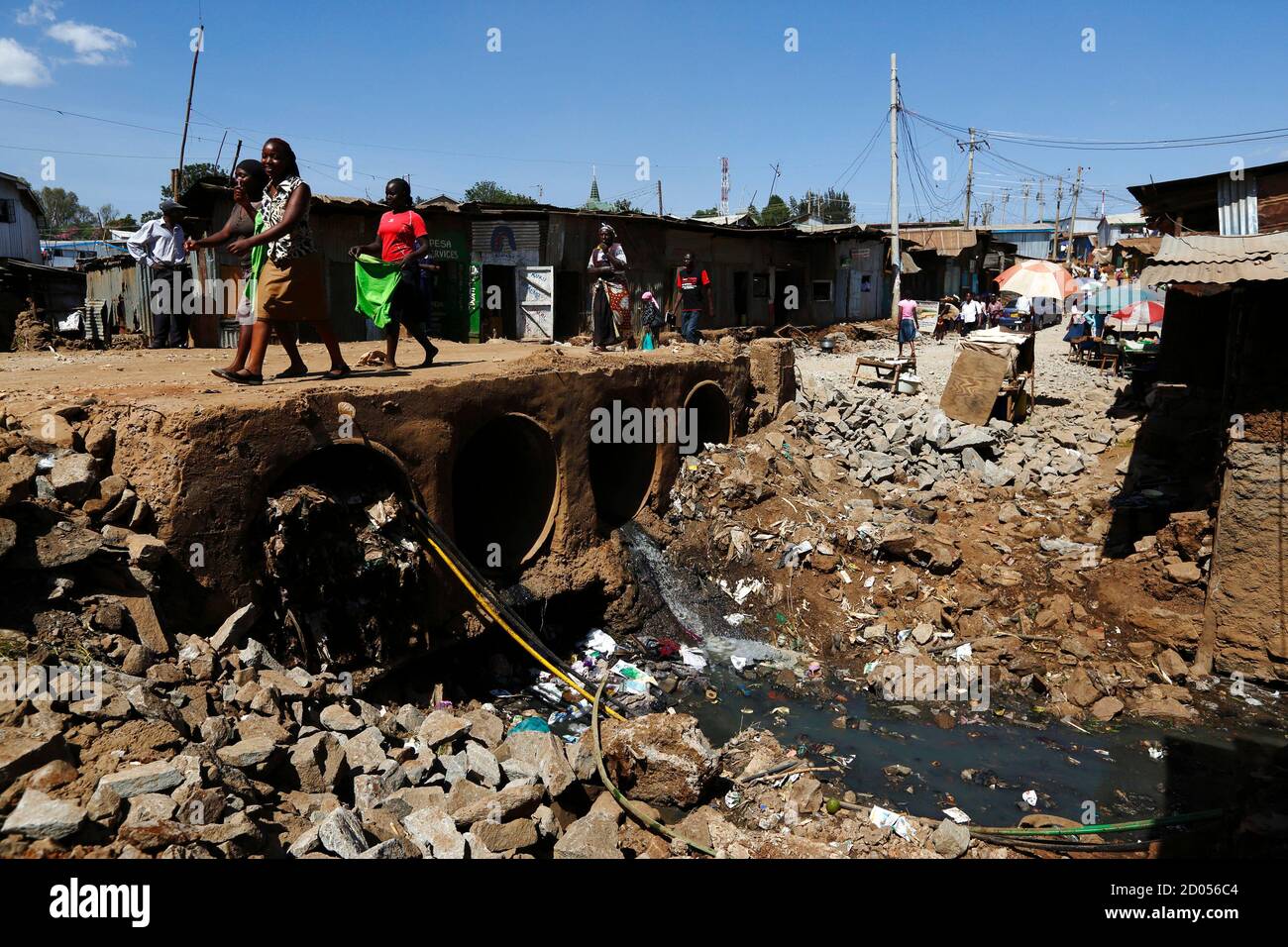 Open sewers hi-res stock photography and images - Alamy