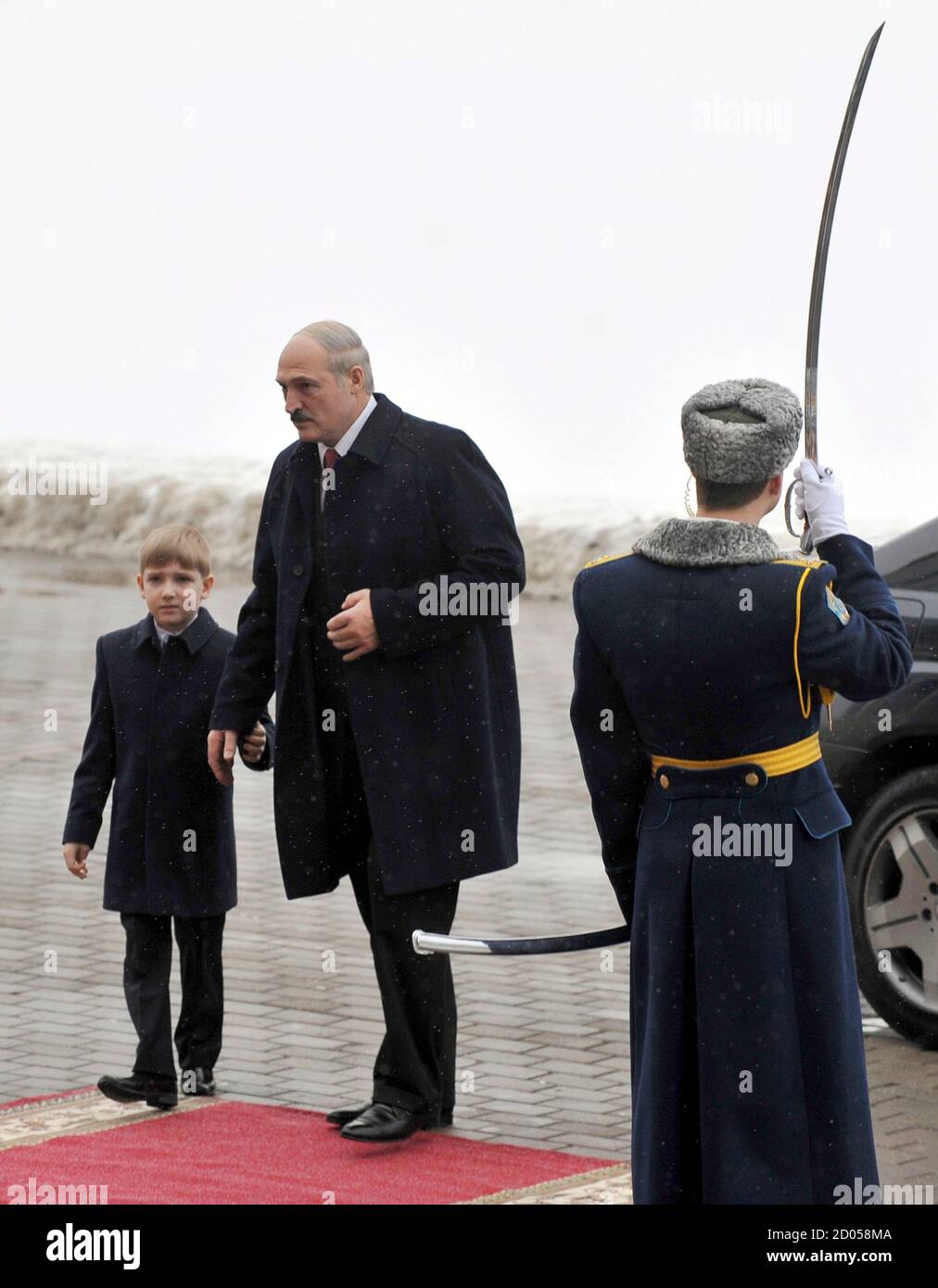 Belarus president alexander lukashenko son hi-res stock photography and ...