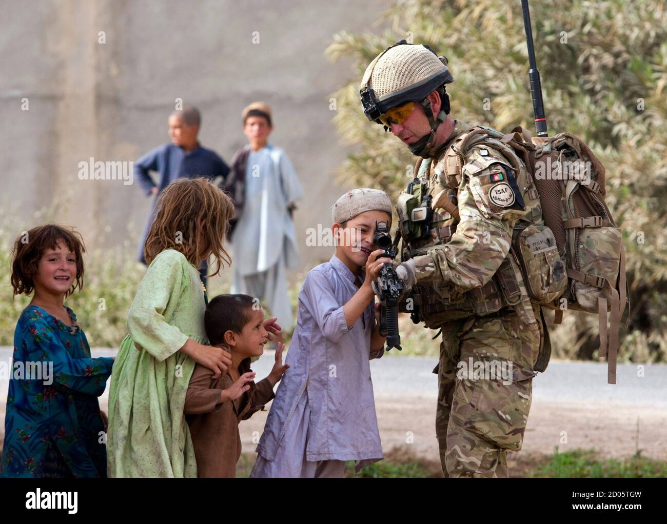 British military camouflage afghan hi-res stock photography and images ...