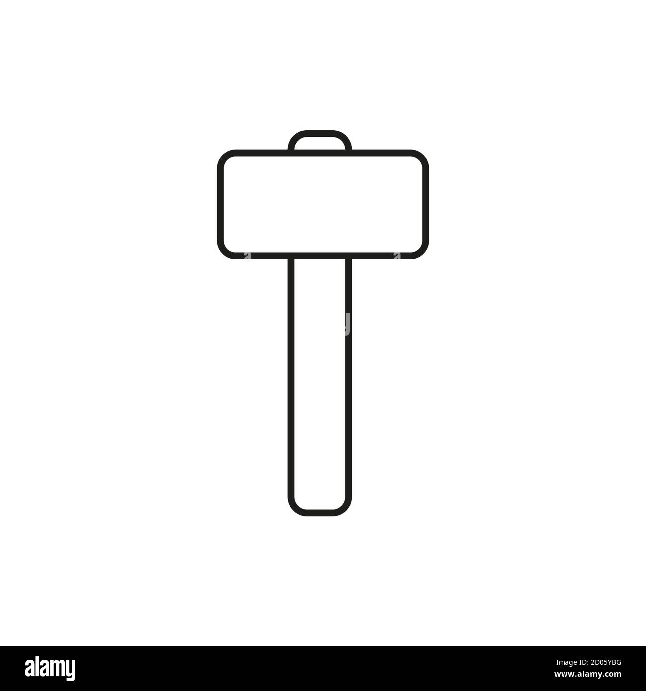 mallet icon Element of building icon for mobile concept and web apps ...