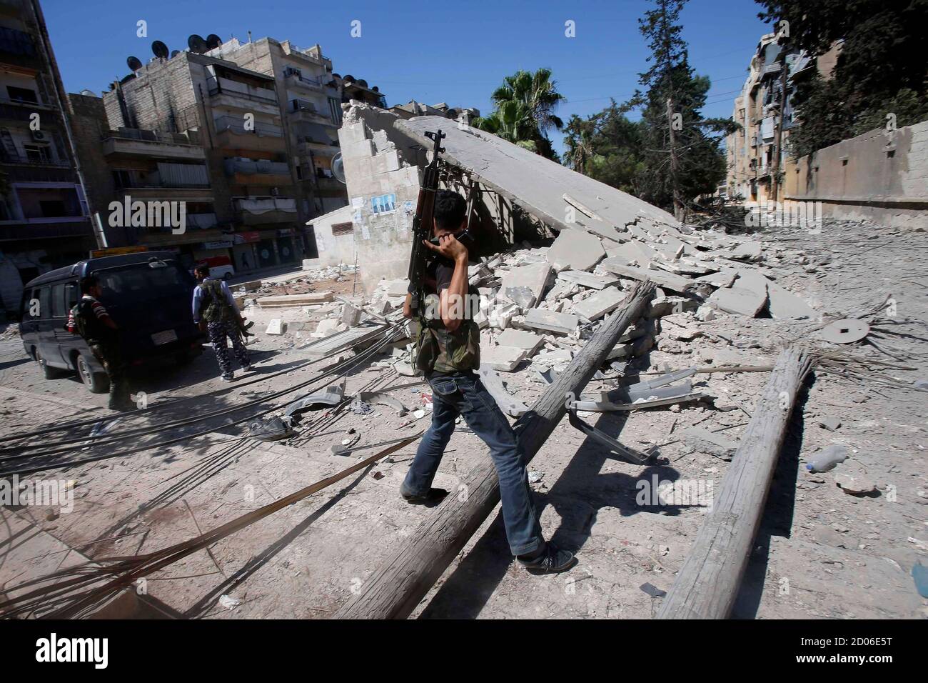 Aleppo city after civil war hi-res stock photography and images - Alamy